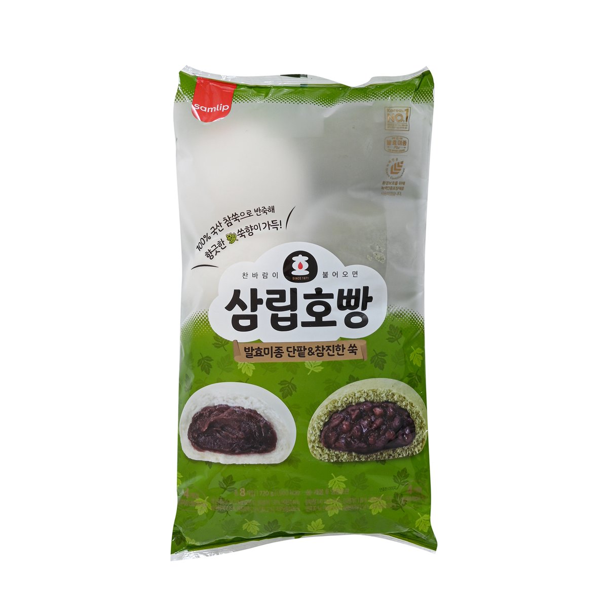 삼립 발효미종 단팥&참진한쑥 호빵 720g - SSG.COM