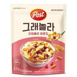동서 포스트 그래놀라 크랜베리 아몬드 570g - SSG.COM