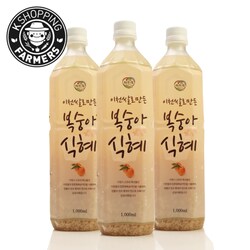 이천쌀로 만든 달콤한 복숭아 식혜 1L x 3 - SSG.COM