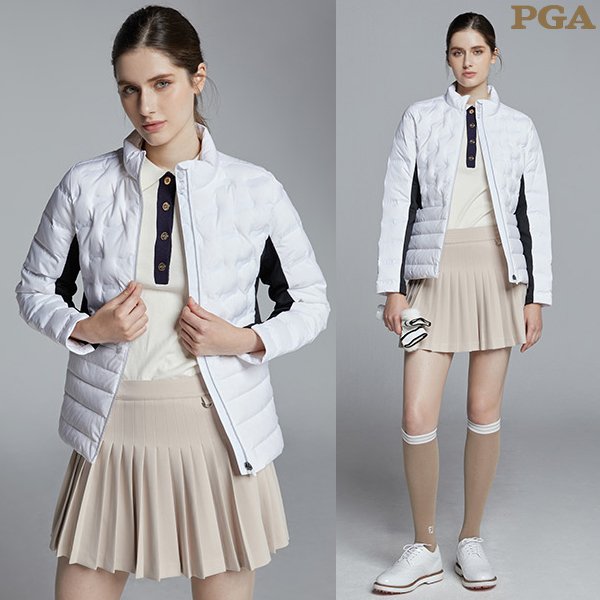 PGA 여성 프로테크 경량다운 스윙자켓_203WH - SSG.COM