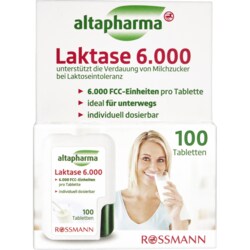 독일 로스만 altapharma 알타파마 락타아제 6,000 100개 8 g - SSG.COM