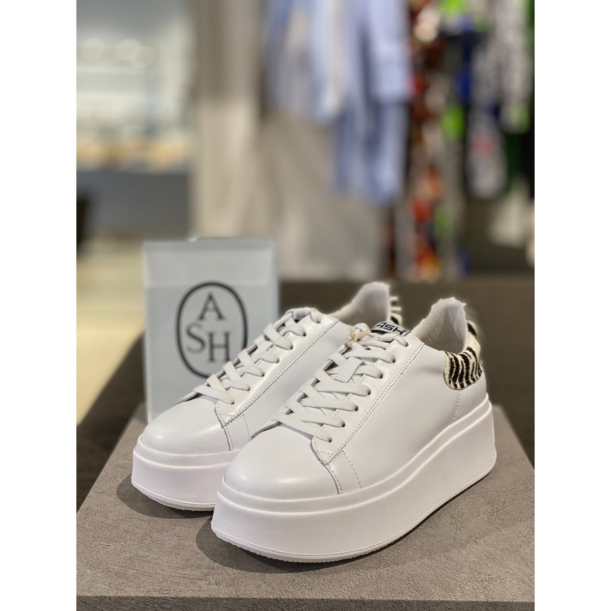[여주점] [공식수입원] ASH(아쉬) MOBY 모비 스니커즈 (AB2D01020/WB) - SSG.COM