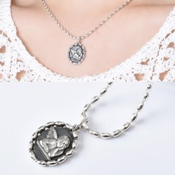 실버 가디언 엔젤 수호천사 은볼 목걸이 925 SILVER - SSG.COM