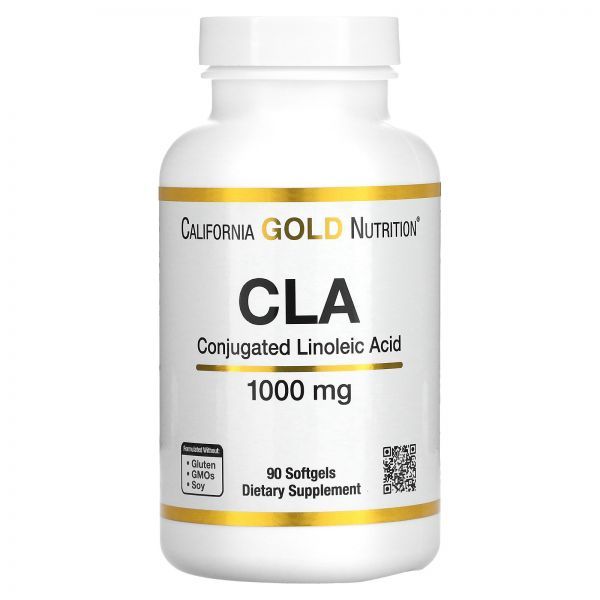 캘리포니아골드뉴트리션 CLA Clarinol 복합 리놀레산 1000mg 소프트젤 90정 - SSG.COM