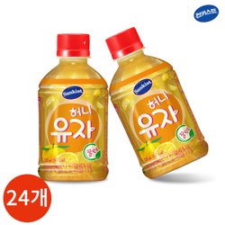 해태 썬키스트 허니유자 280ml 24개 - SSG.COM