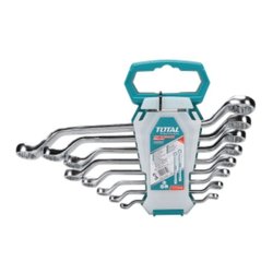 TOTAL 오프셋링 스패너 세트 8PCS 6~22MM (WCBE49E) - SSG.COM