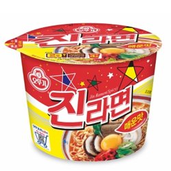 오뚜기 진라면 매운맛(용기) 110g x 6개 - SSG.COM