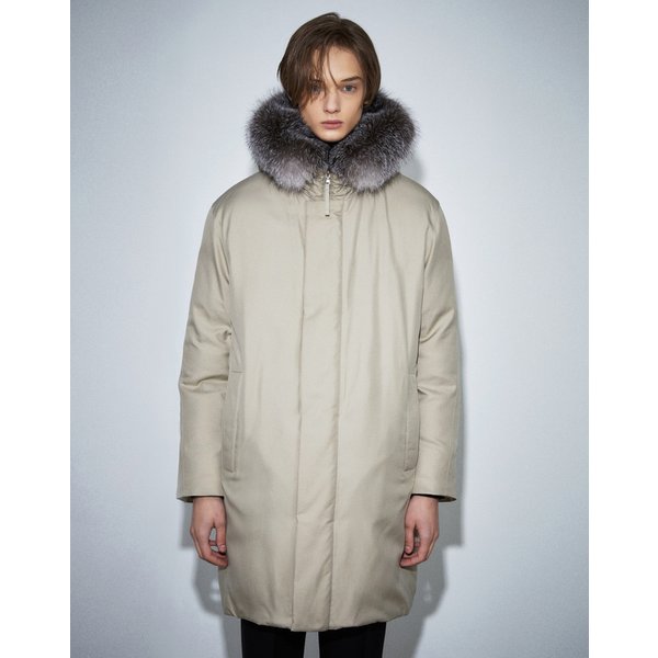 [22FW] [Magnum Goose] 라이트베이지 폭스퍼 구스다운 후 JNJU2D205I1 - SSG.COM