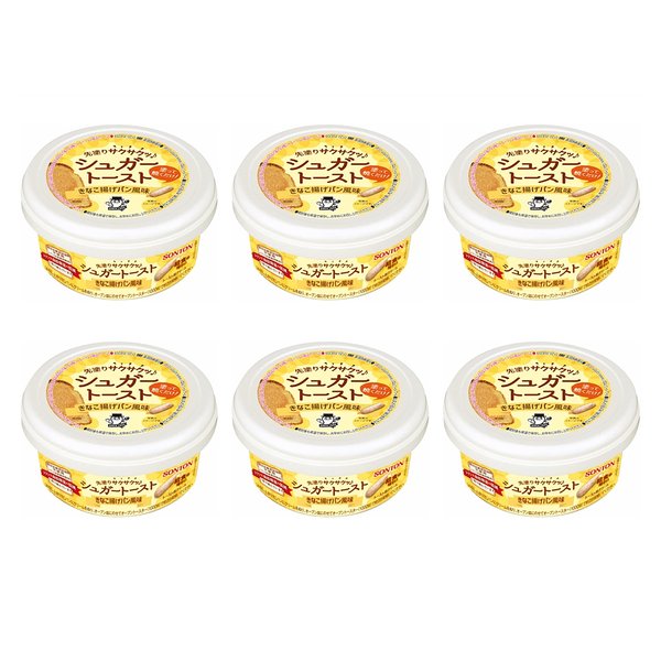 [해외직구]손톤 슈가 토스트 키나코 프라이드 브레드 110g 6팩 Sonton Sugar Toast Kinako Fried ...