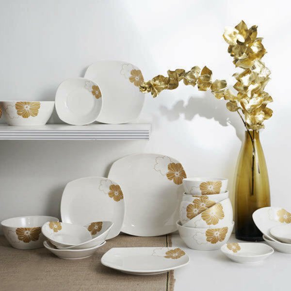 한국도자기 골든플라워 4인홈세트 20p - SSG.COM