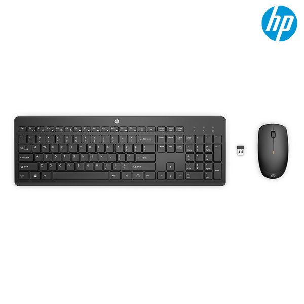 HP 235 무선 키보드 마우스 세트 1Y4D0AA 저소음 설계 데스크탑 노트북 맥북 호환 - SSG.COM