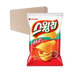 오리온 미니스낵 스윙칩 볶음고추장맛 30g 30개입 [박스] - SSG.COM