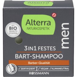 로스만 Alterra 알테라 맨 3in1 고체형 수염 샴푸 60g - SSG.COM