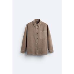 자라 바랜 텍스처 셔츠 7446/330 CAMEL - SSG.COM