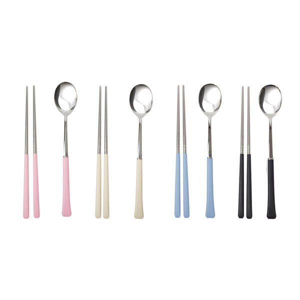 403 스테인레스 파스텔 수저 젓가락 - SSG.COM