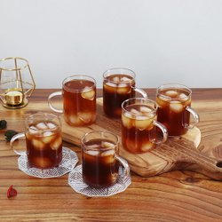 포메리트 내열유리 머그컵세트 M05 300ml 6p[무료배송] - SSG.COM