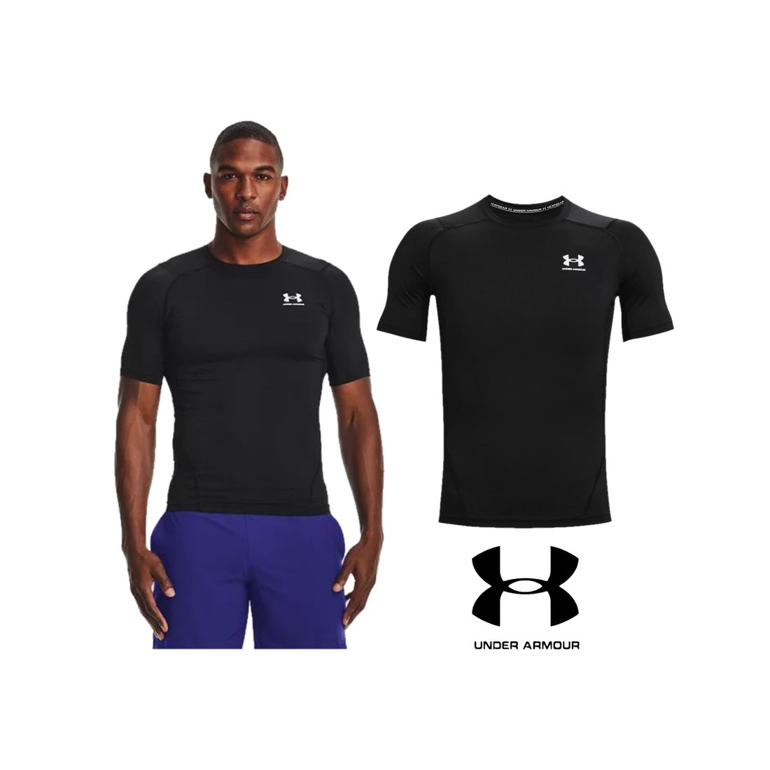 1361518-001 남성 HeatGear 컴프레션 반팔 UA HG ARMOUR COMP SS 언더아머 히트기어, 믿고 사는 ...