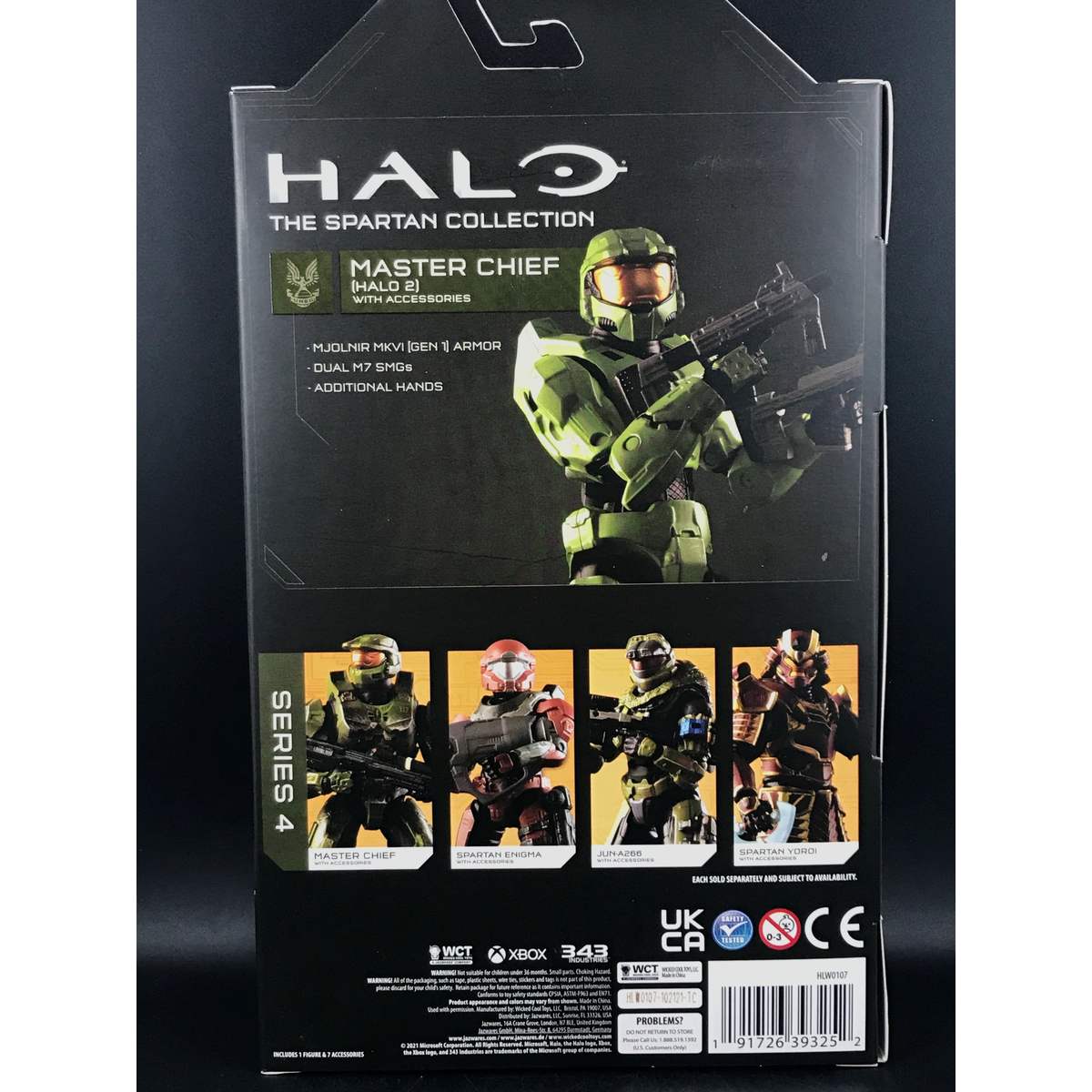 HALO 6.5 스파르탄 컬렉션 마스터 치프 및 SMG x 2 - SSG.COM