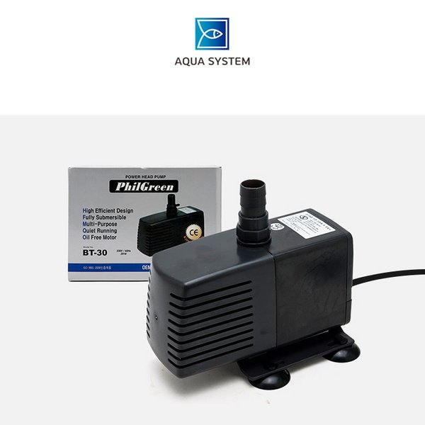 아쿠아시스템 필그린 파워헤드 수중펌프 30W BT-30-아쿠아시스템 - SSG.COM