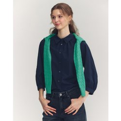 [24FW] [BEST]7부소매 블라우스 네이비 HSSH4C702N2 - SSG.COM