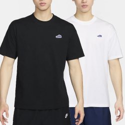 국내 매장판 나이키 스포츠웨어 덩크 패치 반팔 티셔츠 화이트 블랙 FV3752 - SSG.COM