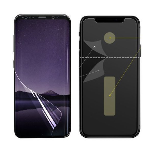 1+1 애드 뚝딱 쉬운부착 TPU 고광택 강화 갤럭시 M53 M44 M33 M Series 스마트폰 액정보호 필름 - SSG.COM