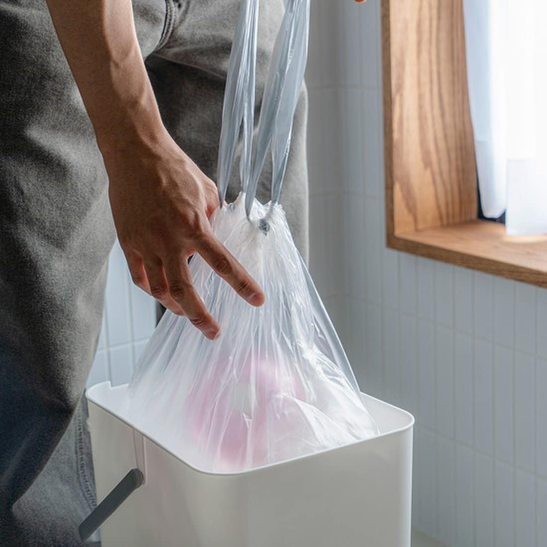 모노플랫 스트링 봉투 30L 100매 대용량 분리수거 쓰레기 재활용 대형 비닐 봉투, 믿고 사는 즐거움 SSG.COM