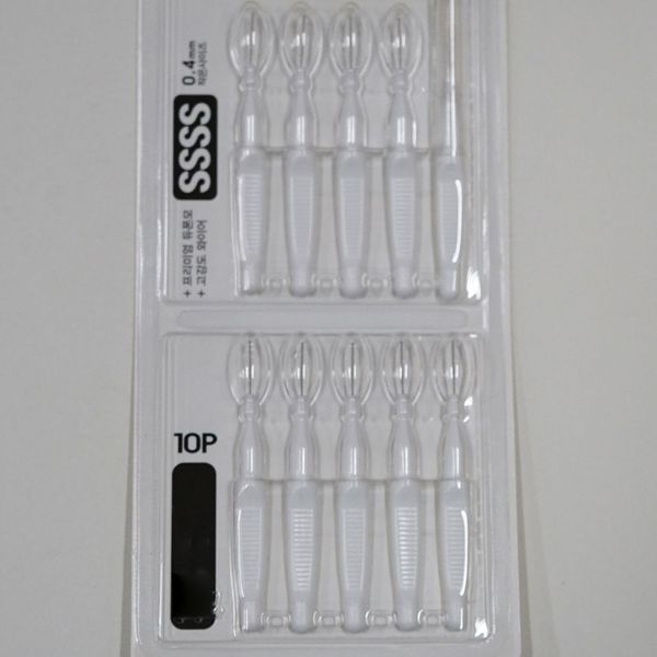 시린잇몸 충치케어 치간칫솔 I타입 0.4mm 10P - SSG.COM