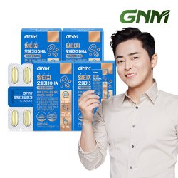 GNM 알티지오메가3 DHA 4박스 / rTG 비타민D 비타민E 식물성캡슐 - SSG.COM