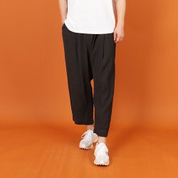 WSN 남자 빅사이즈 시어서커 플리츠 와이드 팬츠 - SSG.COM