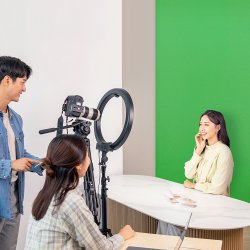 롤타입 크로마키 스크린 112인치 (가로140 x 세로250) - SSG.COM