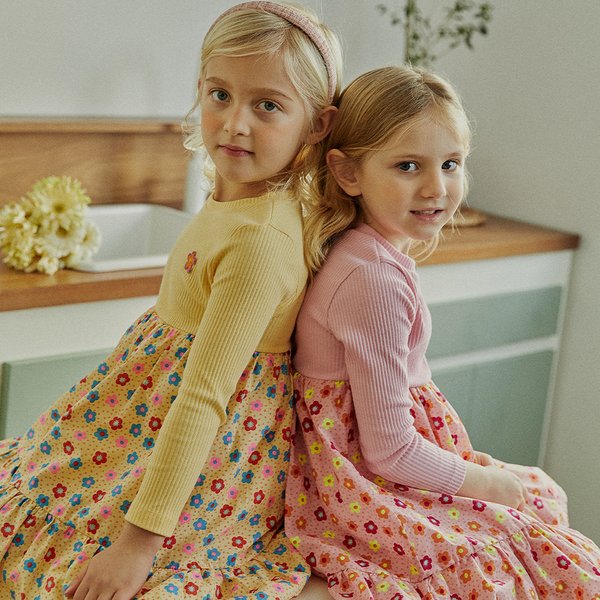 [KADE COCO] 리디아 플라워 드레스 2color - SSG.COM