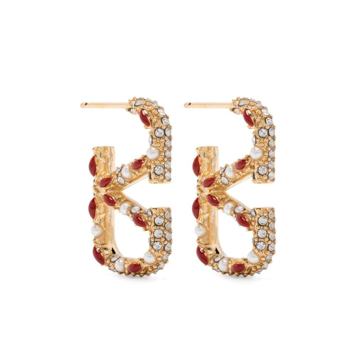 [발렌티노 가라바니] Earring 4W2J0G73PBX ZYX GOLD/RED - SSG.COM