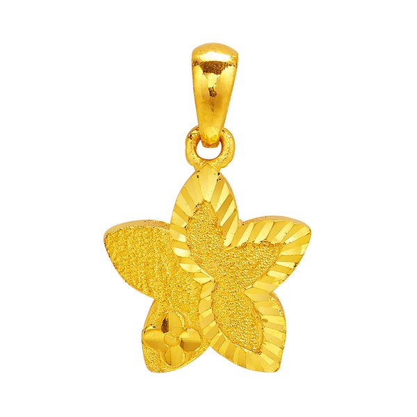 여자 순금 펜던트 디자인 컷팅 별 24K 3.75g 팬던트 - SSG.COM