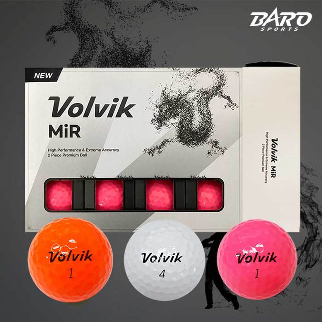 볼빅 MIR 12구 2022 컬러골프공 비거리전용볼, 믿고 사는 즐거움 SSG.COM