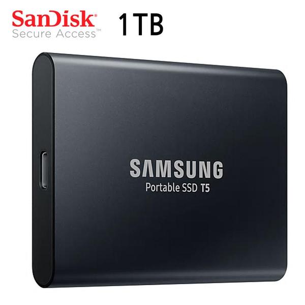 외장하드 외장ssd 블랙 삼성 외장 SSD 포터블 USB T5 3.1 1TB - SSG.COM