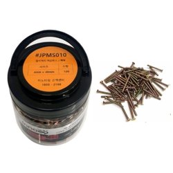 이노공구 접시머리 머신피스 4mm x 40mm, JPMS010 - SSG.COM