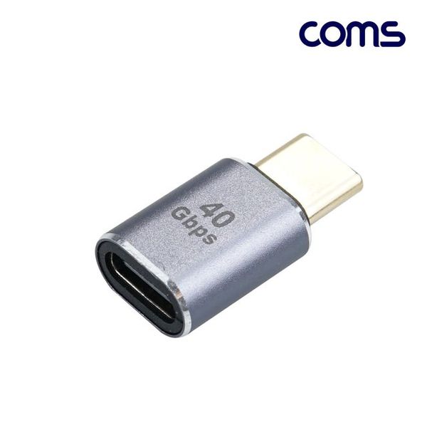 COMS USB 타입C C to 연장젠더 4.0 40GbpsM/F X ( 2매입 ) - SSG.COM