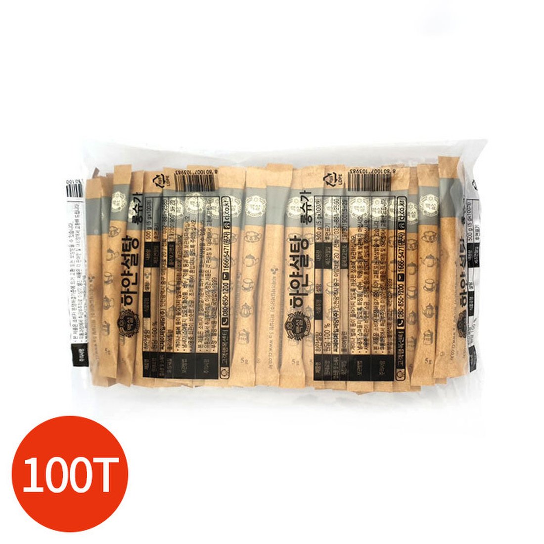 CJ 백설 하얀 설탕 롱 슈거 500g (5g x 100개), 믿고 사는 즐거움 SSG.COM