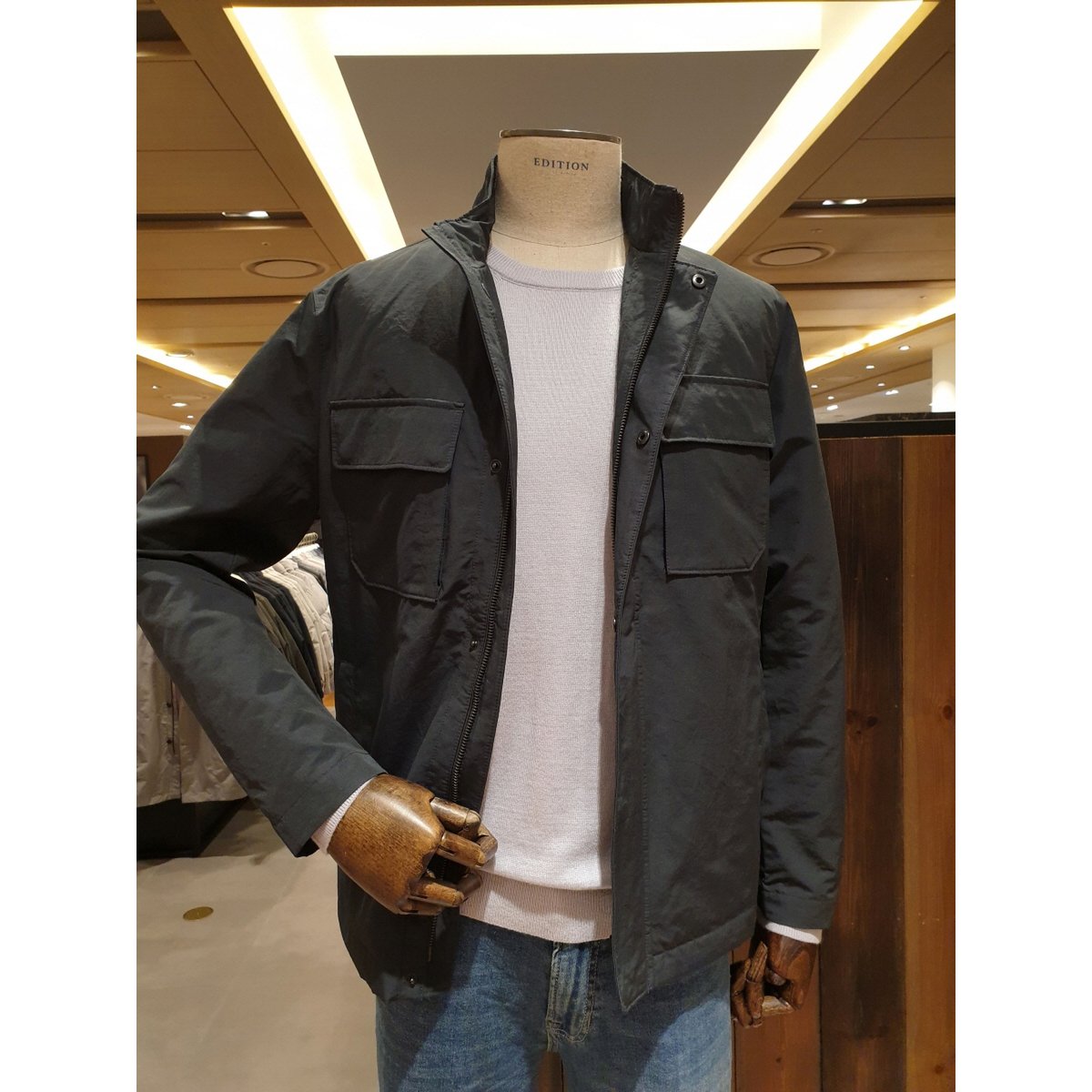 [에디션] 21F/W 스텐에리 포켓 사파리 점퍼 [NEB3JJ1601 PGN] - SSG.COM