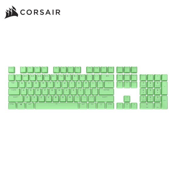 PBT Double shot PRO 이중사출 한글 키캡 그린 - SSG.COM