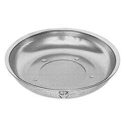 생활 타공 채반 대 3호 40cm 1P 거름채 스텐 야채 - SSG.COM