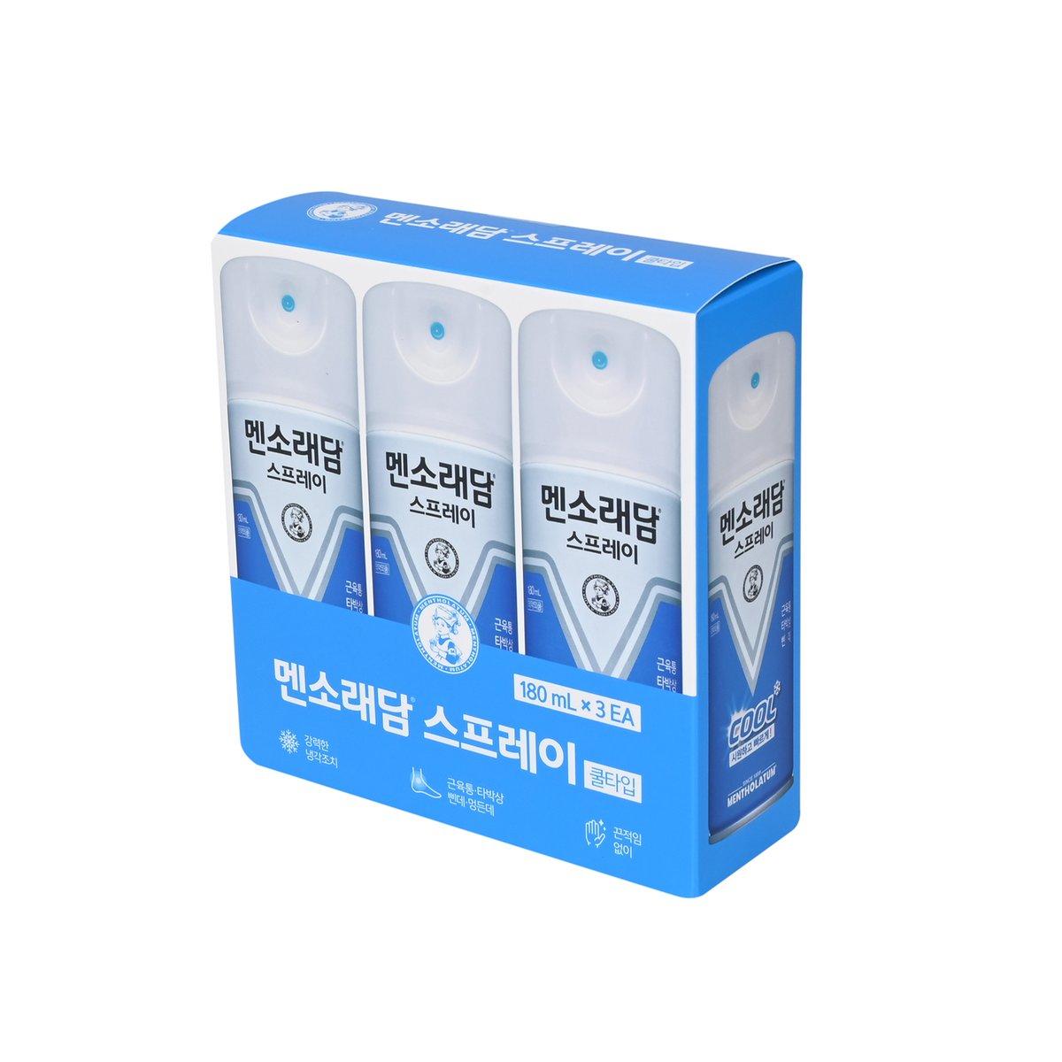 멘소래담 쿨 스프레이 180ML*3 - SSG.COM