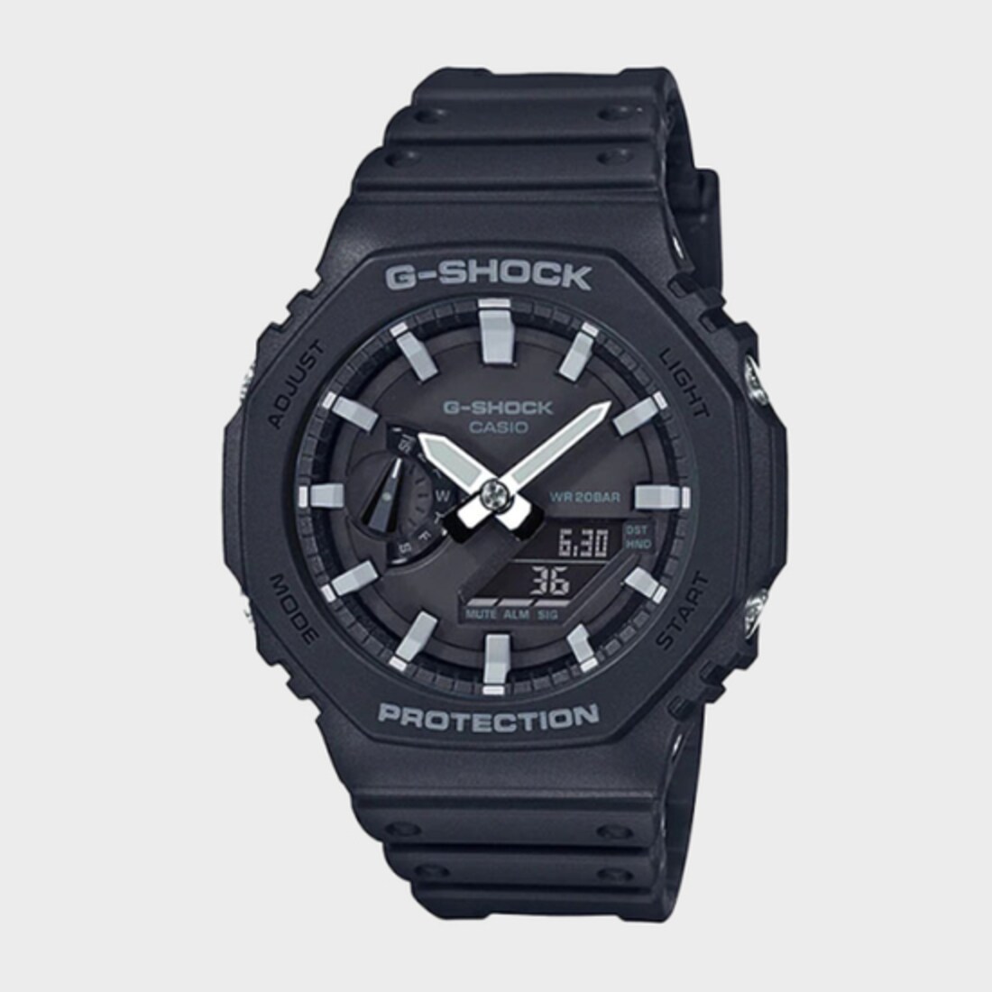 G-SHOCK 지샥 GA-2100-1A 지얄오크 올블랙 아웃도어 군인시계, 믿고 사는 즐거움 SSG.COM