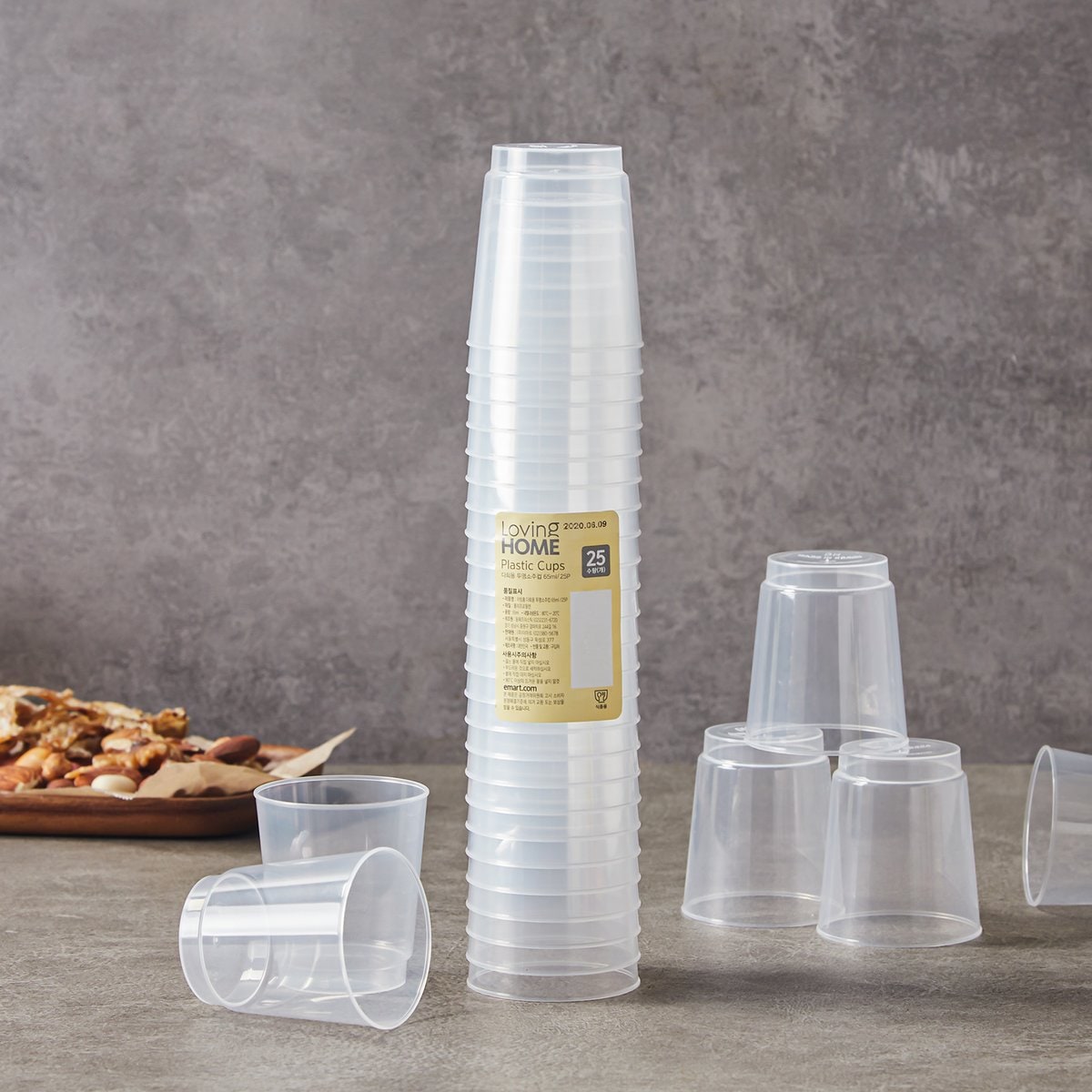 러빙홈 다회용투명소주컵65ml/25P - SSG.COM