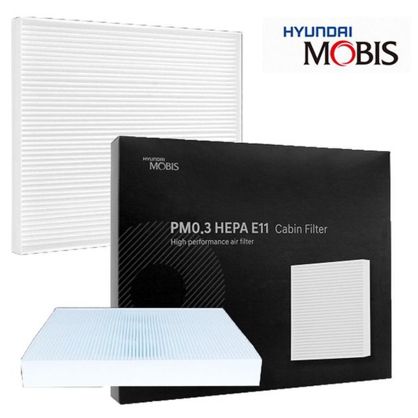 제네시스G80 모비스 에어컨필터 헤파 E11 PM0.3 - SSG.COM