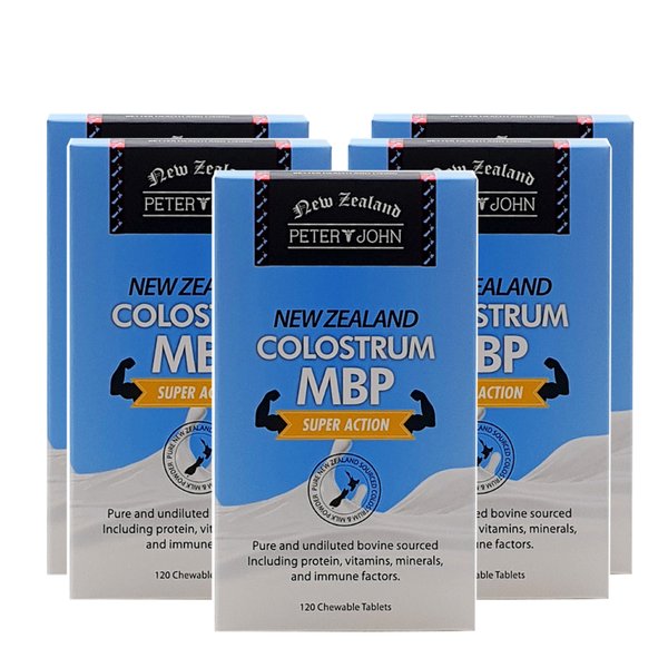 피터앤존 콜로스트럼 MBP 엠비피 초유 단백질 Colostrum MBP 120정 5개 - SSG.COM