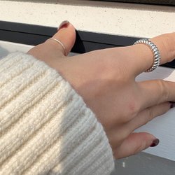 [925 silver] Cinq.silver.159 / fringe ring (silver) (51010), 신세계적 쇼핑포털 SSG.COM