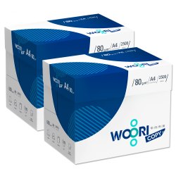 우리카피 A4 복사용지 A4용지 80g 2500매 2박스 - SSG.COM