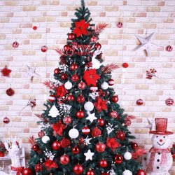크리스마스 2.4M 트리용 쇼룸레드 장식세트 - SSG.COM